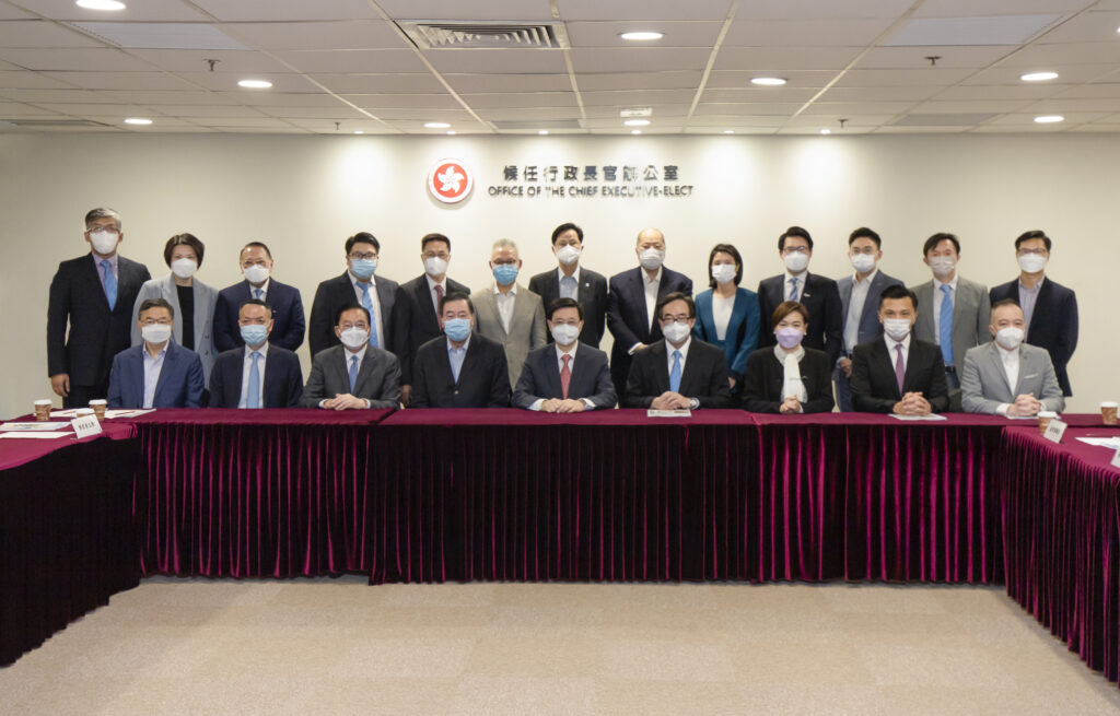 BPA members meeting Hong Kong’s incoming leader John Lee, proposing ...